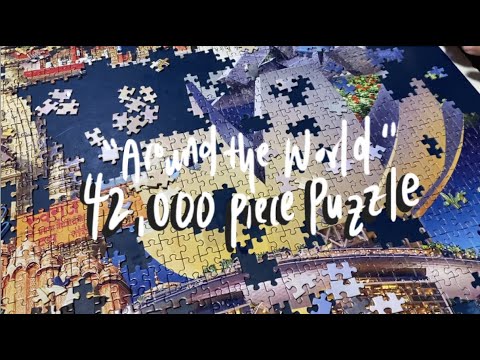 attempting the 42,000 piece puzzle | ep 2 | singapore