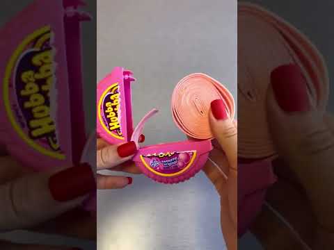 Hubba Bubba Bubble Tape π«§ #shorts #short #unboxing #bubblegum #asmr #gum #candyfunhouse