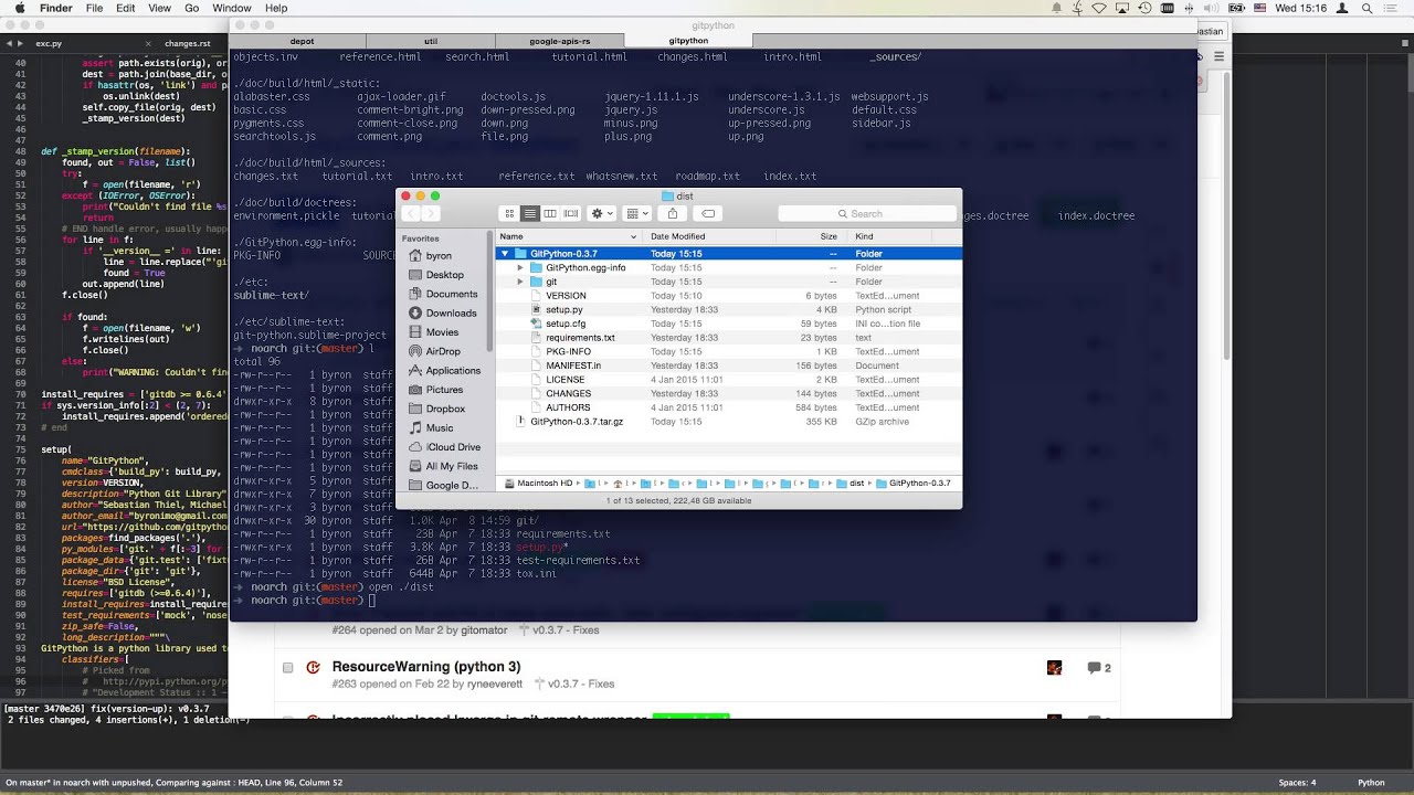 releasing git-python v0.3.7