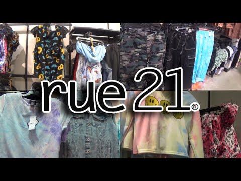 SHOP WITH ME - RUE21 - VERY CUTE CLOTHES, HUGE SELECTION! NEW STUFF