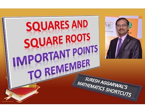 Trick 218 - Interesting Facts about Squares & Square Roots