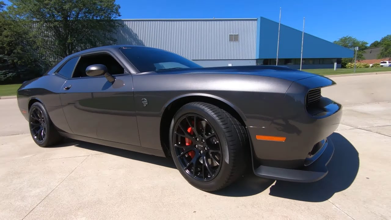 Test Drive 2016 Dodge Challenger Hellcat Vanguard Motor Sales