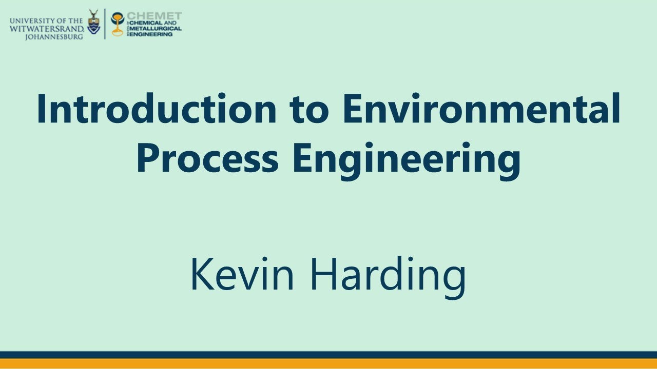 Introduction to Environmental Engineering [Lecture]