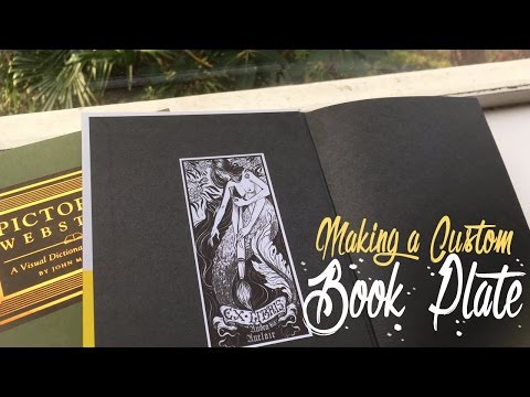 Making a Custom Book Plate