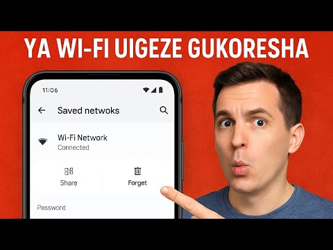 Dore uko wamenya WIFI password utaruyizi