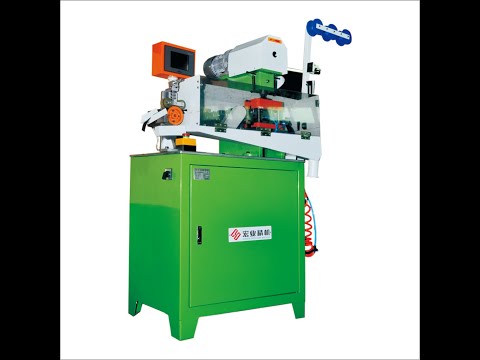 HY-101S Auto vislon zipper gapping machine # plastic zipper