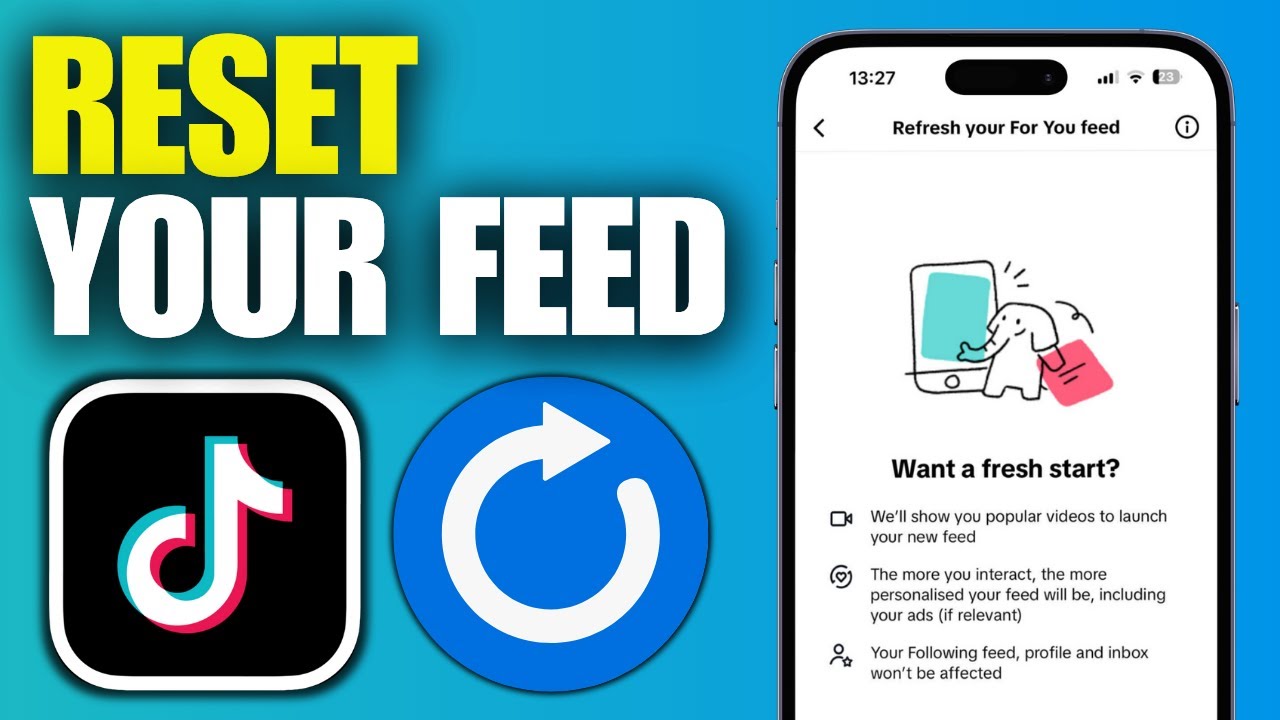 How To Reset TikTok Feed / For You Page
