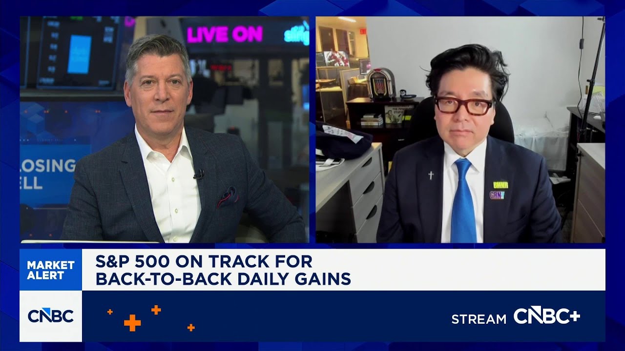 Tom Lee: Market is rising for all the right reasons