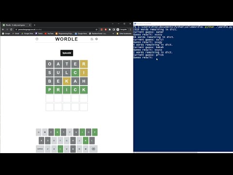 Solving Wordle with Python