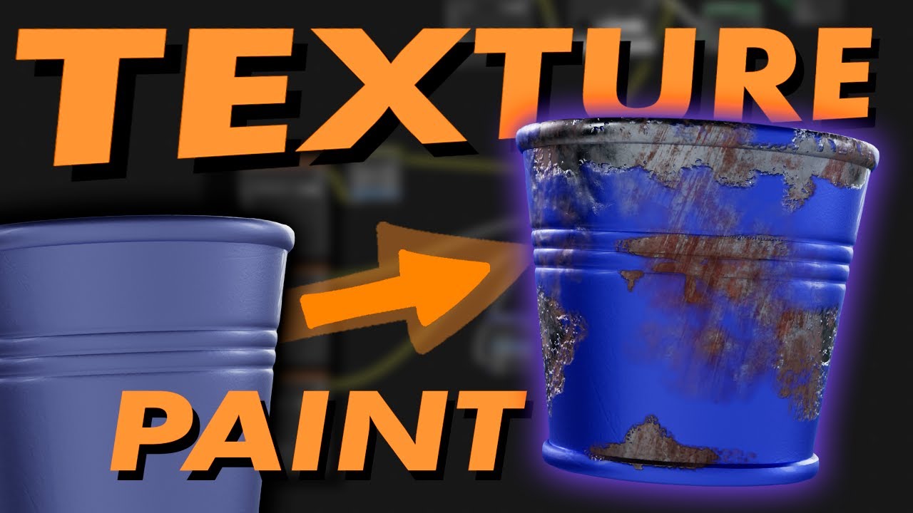 Texture Painting in Blender in Just 2 Minutes *BEGINNER*