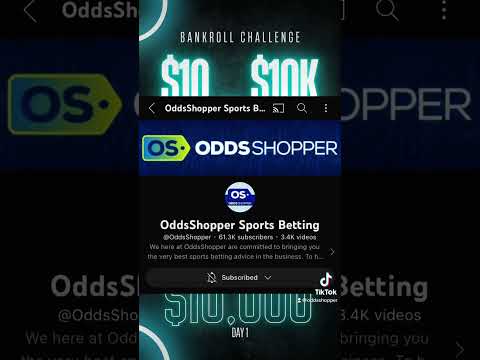 $10 into $10,000 in 10 DAYS! | Day 1 Sports Betting Ladder Challenge