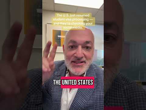 Student Visas Are Back — But Watch What You Post 🎯 The U.S