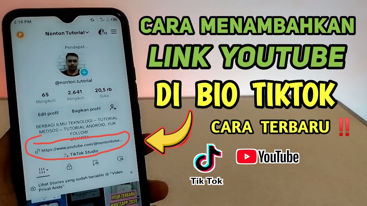 HOW TO ADD A YOUTUBE LINK ON TIKTOK | HOW TO ADD A WEBSITE ON TIKTOK | HOW TO EDIT A TIKTOK BIO