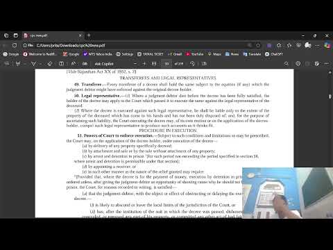Sec. 48-50 | Code of Civil Procedure (CPC)Explained: Section-by-Section Analysis