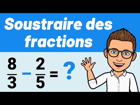 SOUSTRAIRE des FRACTIONS ? ✅ Facile ! 💪 Exercice corrigé !