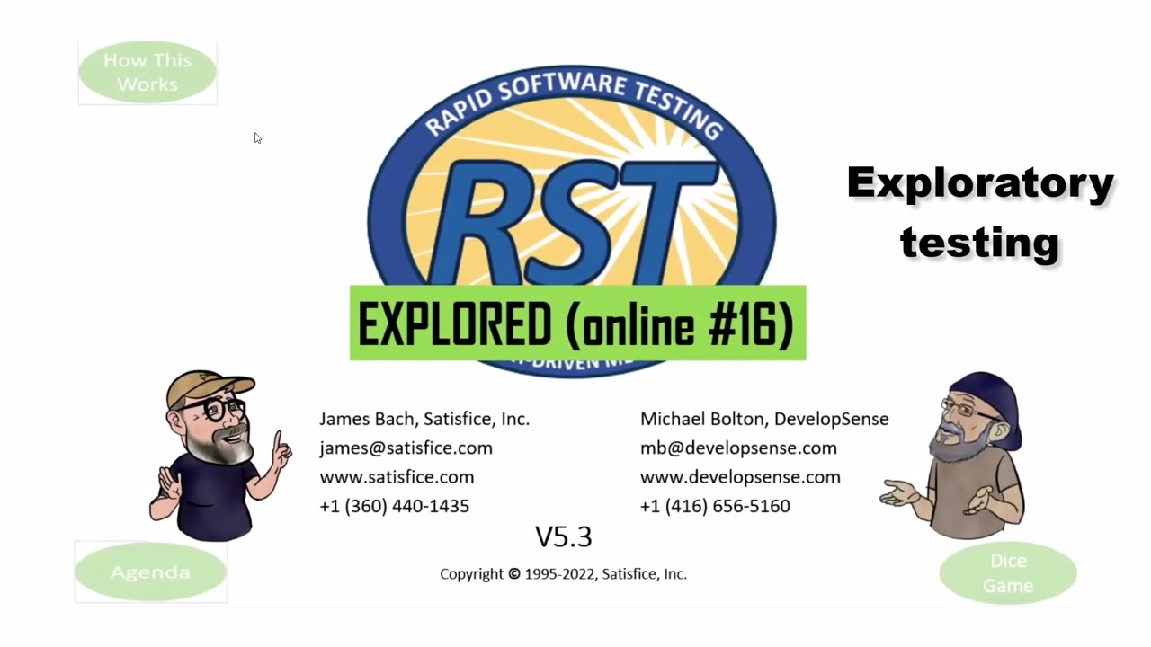 Exploratory Testing - James Bach