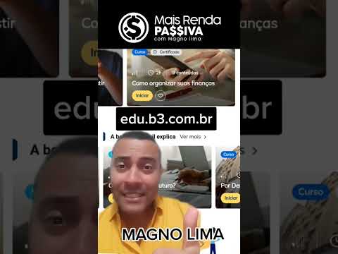 Cursos DE GRAÇA na B3 - INVESTIMENTOS, FINANÇAS PESSOAIS e MERCADO FINANCEIRO