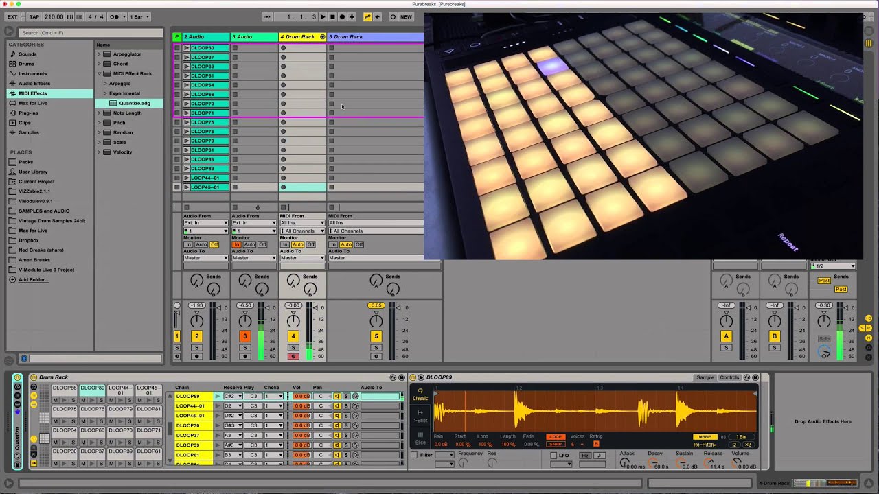 Ableton Tutorial - Live Breakcore = Ned Rush