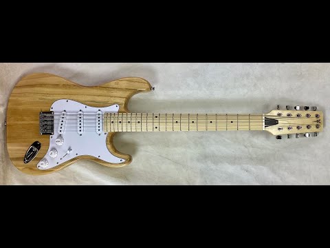 10 string electric mandocello / cittern Stratocaster | Reverb