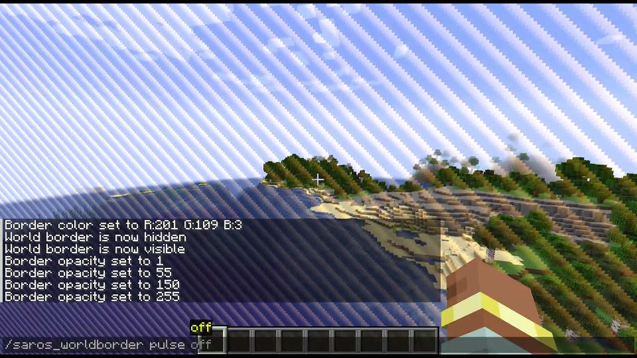 Minecraft: Saro’s Worldborder Customizer Mod Showcase