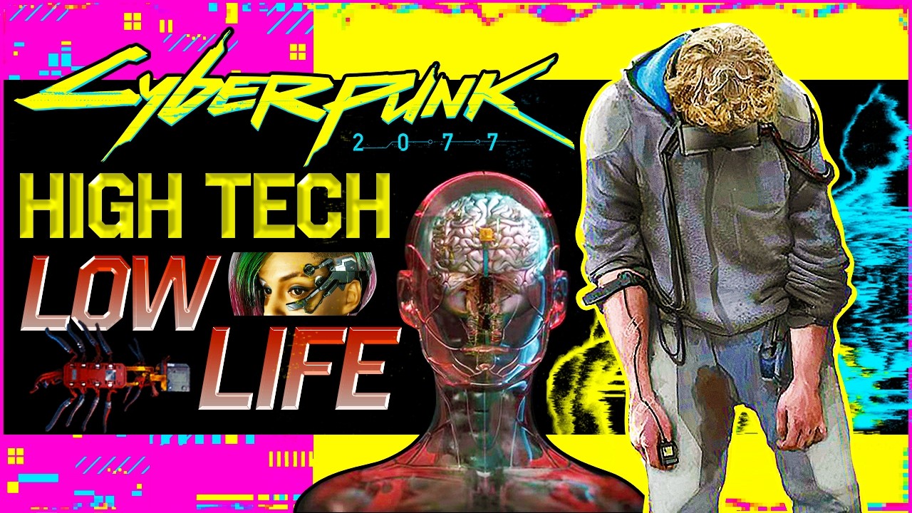 Cyberpunk 2077 - Technology Explained! (Cyberware, Braindance, Holograms, Weapons & More!)