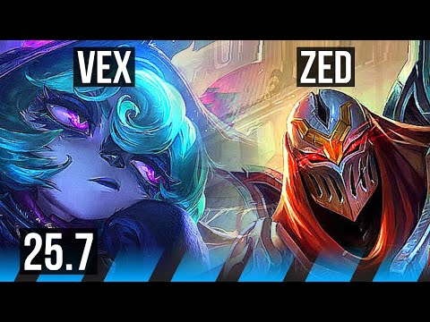 VEX vs ZED (MID) | KR Master | 25.7