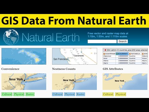 Download Free GIS Data From Natural Earth