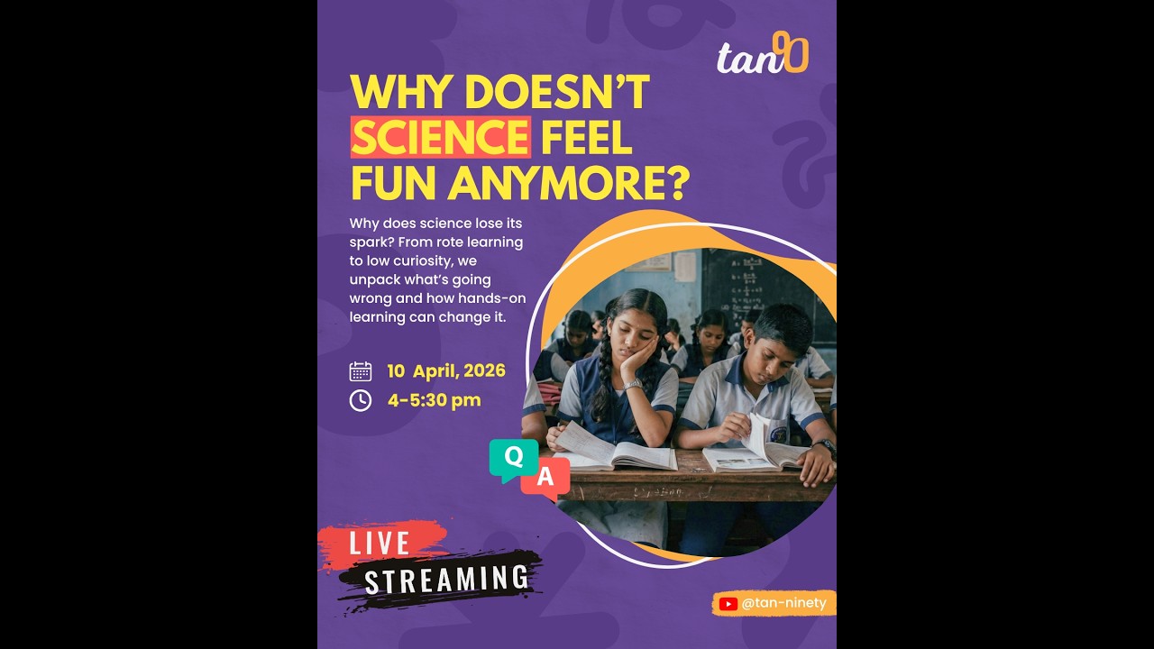 Tan90 | Why Doesn’t Science Feel Fun Anymore?