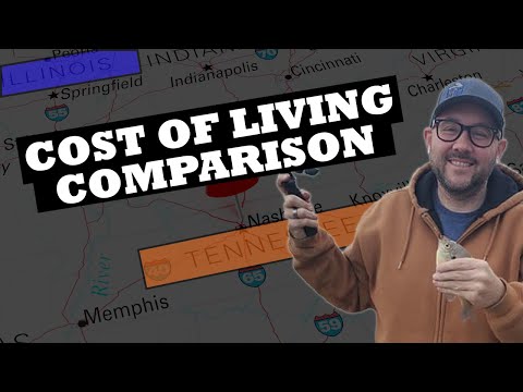 Cost of Living In Tennessee vs Illinois