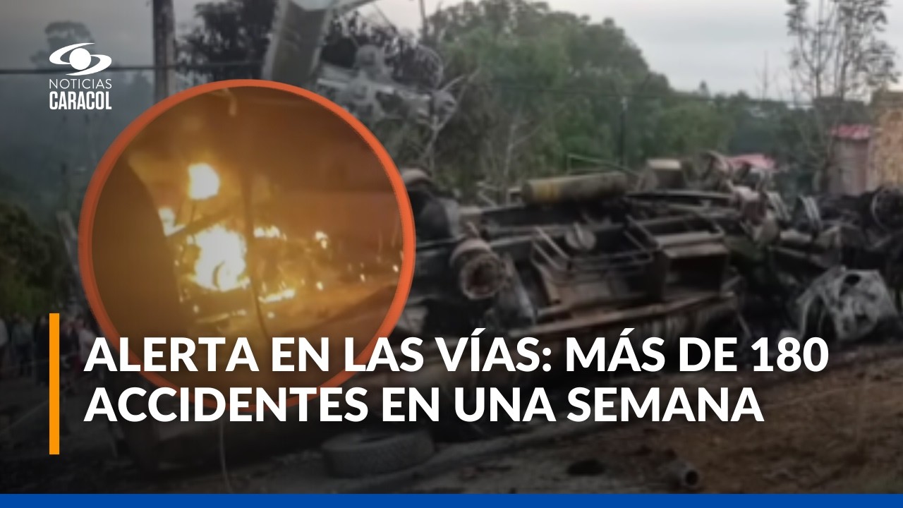 Grave accidente en vía Bogotá–Girardot: volcamiento e incendio de camión cisterna deja dos muertos