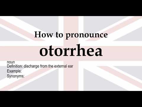 otorrhea