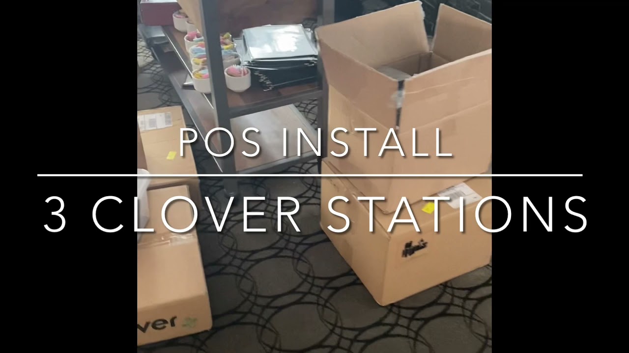 Clover POS - UpNexa Installs 3 Clover Stations and 4 Star Printers