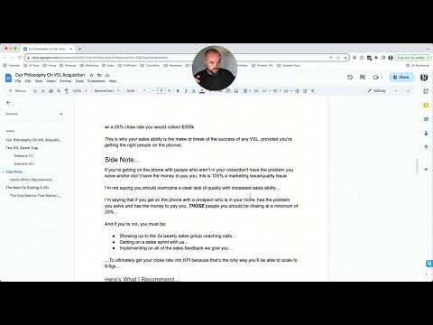 Watch this video before you create a VSL