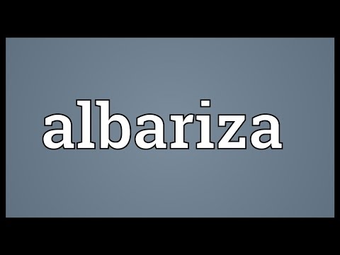 Albariza Meaning