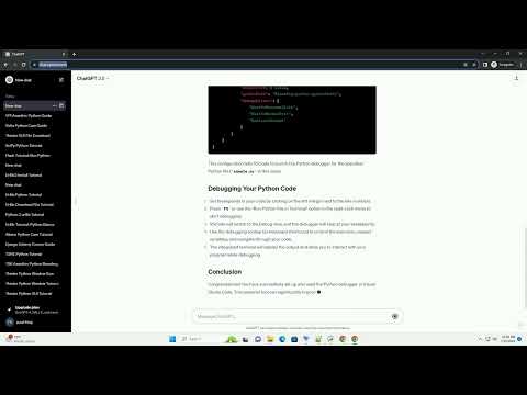 vscode python debug
