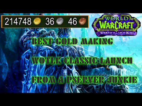 🚀Actual BEST Gold Making Guide for WOTLK Classic LAUNCH from a 3x RF Tailor Expert & PServer Junkie🐒