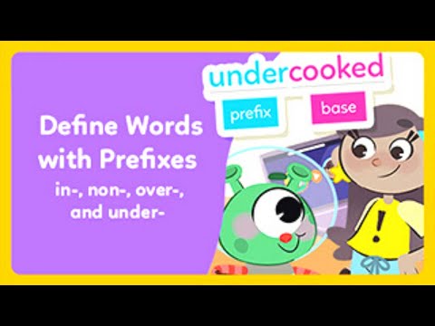 Define Words with Prefixes (in-, non-, over-, under-) #Define #Words #Prefixes