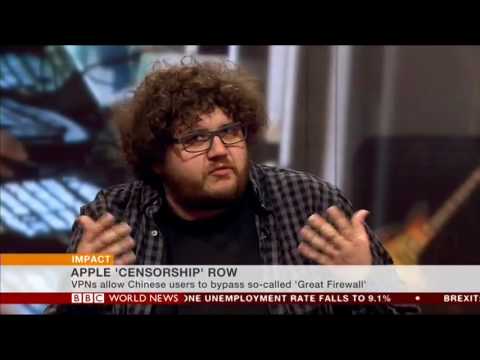 Explaining the Apple App Store VPN Ban in China on BBC World
