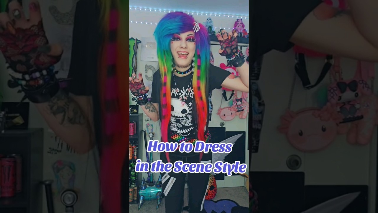 How to Dress Scene #dress #grwm