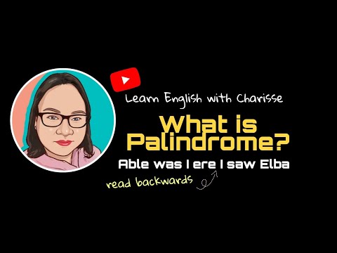 What is Palindrome?