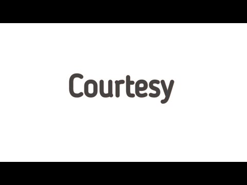 What Is The Meaning Of Word Courtesy || English and Hindi/Urdu