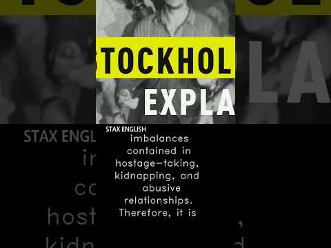 Stax English Mini-Lessons: Stockholm syndrome