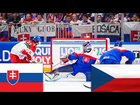 SLOVENSKO VS ČESKO MAJSTROVSTVÁ SVETA V HOKEJI 2023