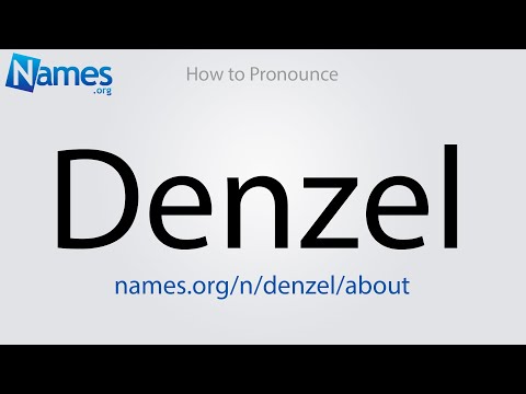 How to Pronounce Denzel