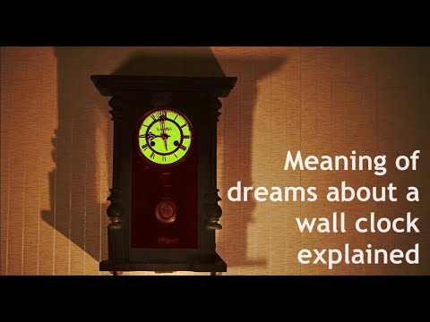 Dreaming of seeing a wall clock, interpretation of possible meaning for your real life