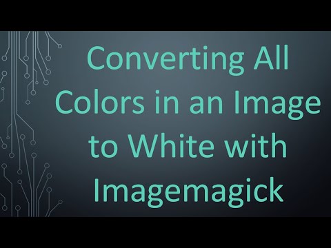 Converting All Colors in an Image to White with Imagemagick