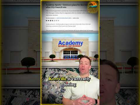 🛍️ Academy Sports + Outdoors Coming Soon to Kerrville
