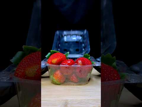 Strawberry Milkshake ASMR #shorts