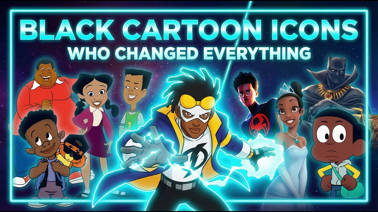 The Most Iconic Black Cartoon Characters of All Time