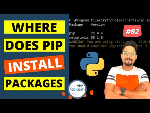 #82 Where Does PIP Install Packages
